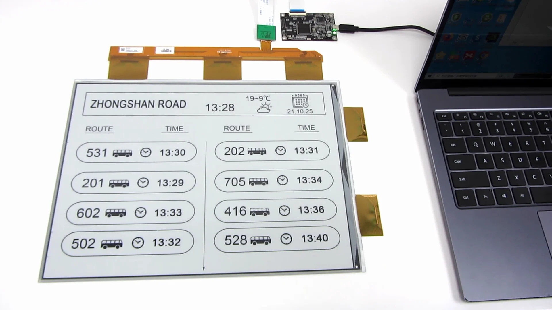 Large 13.3 Inch E Ink Display Parallel Interface Epaper Screen - Buy 13 ...