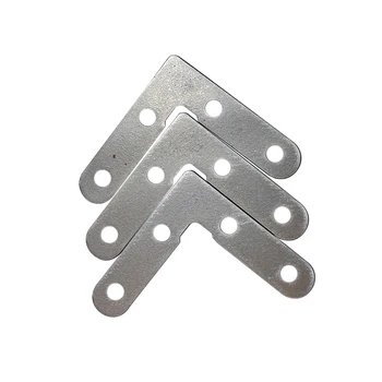 Custom L Shaped Galvanized Metal Fabrication Stamping Parts Steel Angle Corner Brackets - Buy ...