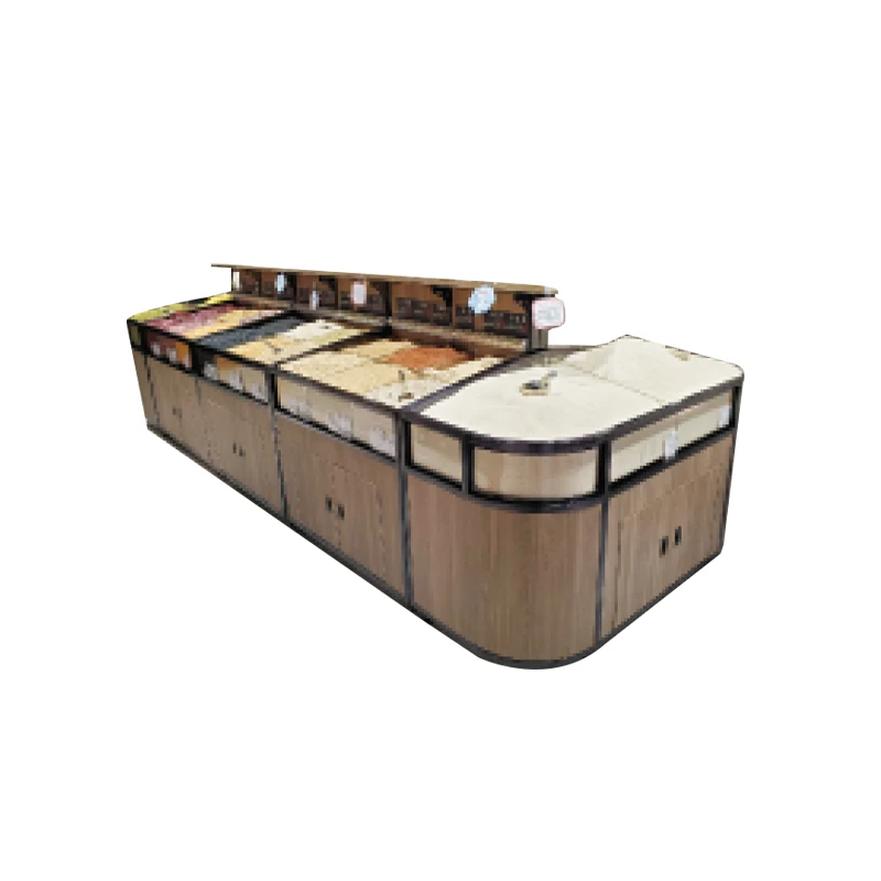 Heavy Duty Shelf Supermarket Grain And Oil Display Shelf Supermarket ...