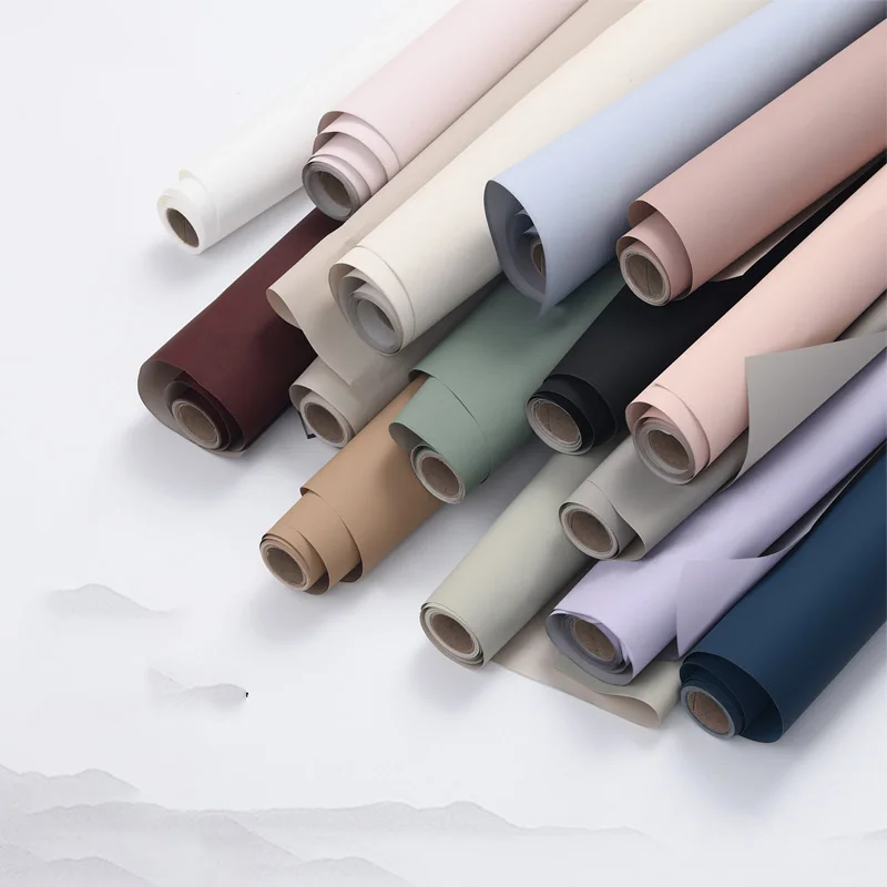 52cm Velvet Roll Paper Flower Waterproof Colorful Paper Good Quality ...