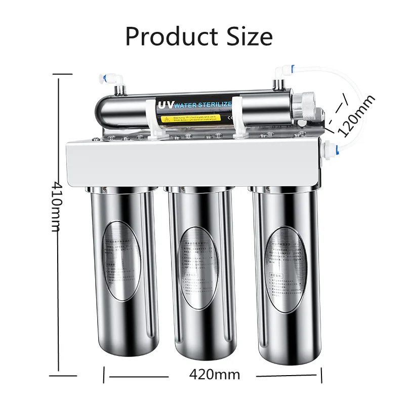 EIREE UV Water Filter System - Advanced under Sink Solution