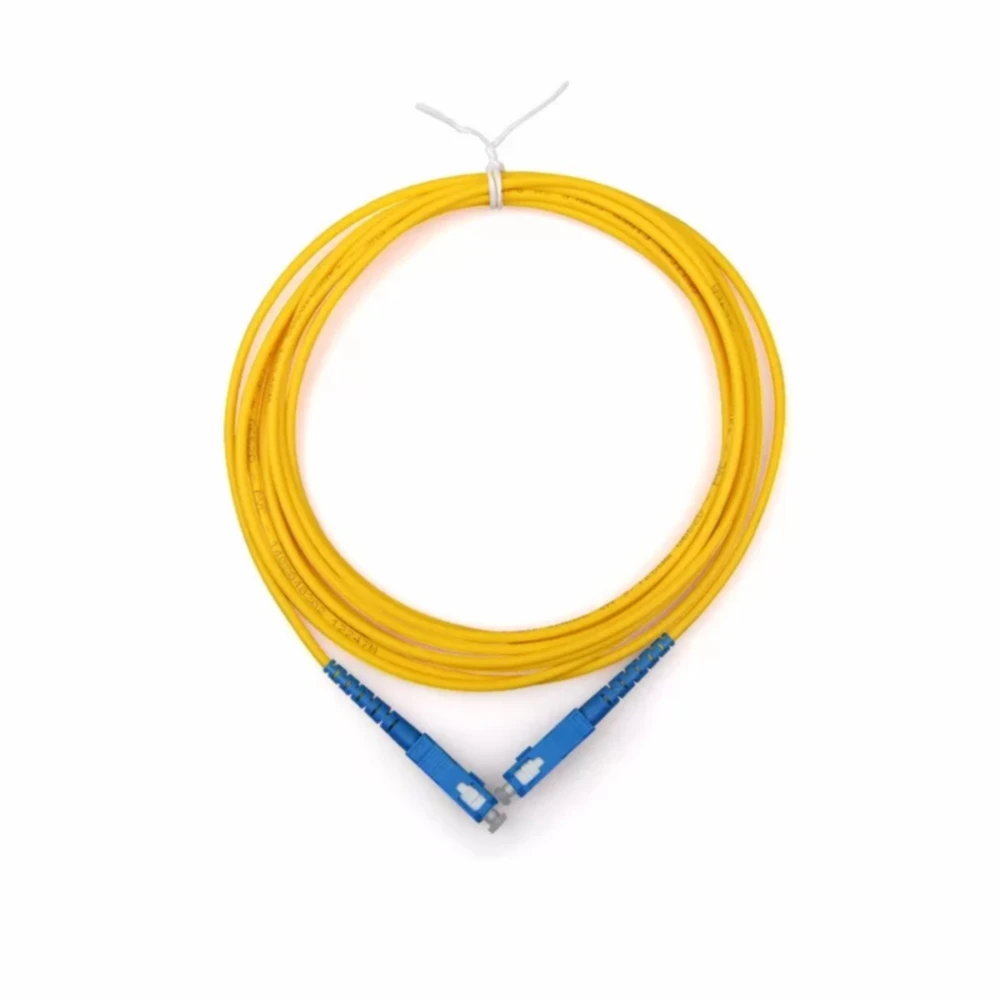 Sc-sc Simplex Fiber Optic Patch Cord For Network Poe 4g Wireless Lan ...