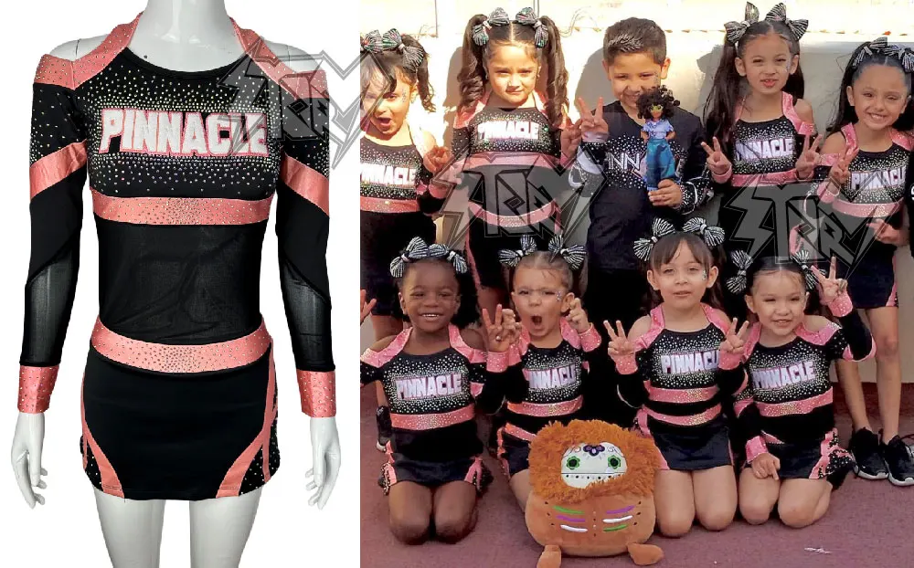 Sparkling Stars Customized Cheerleading Uniform Cheerleading ...