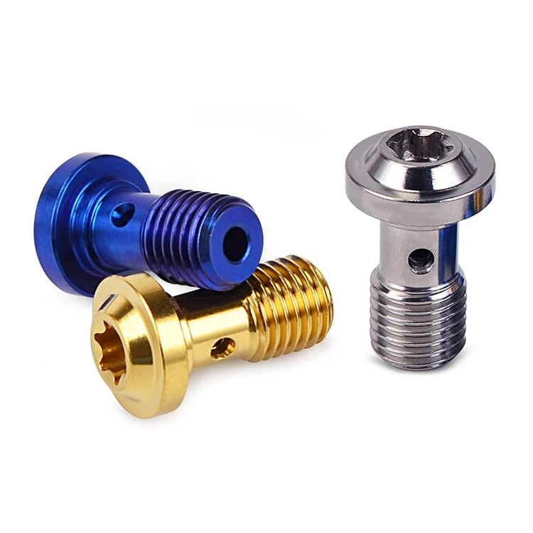 Iso Standard Colorful Alloy Bolts Motorcycle 4.5mm Titanium Screws ...