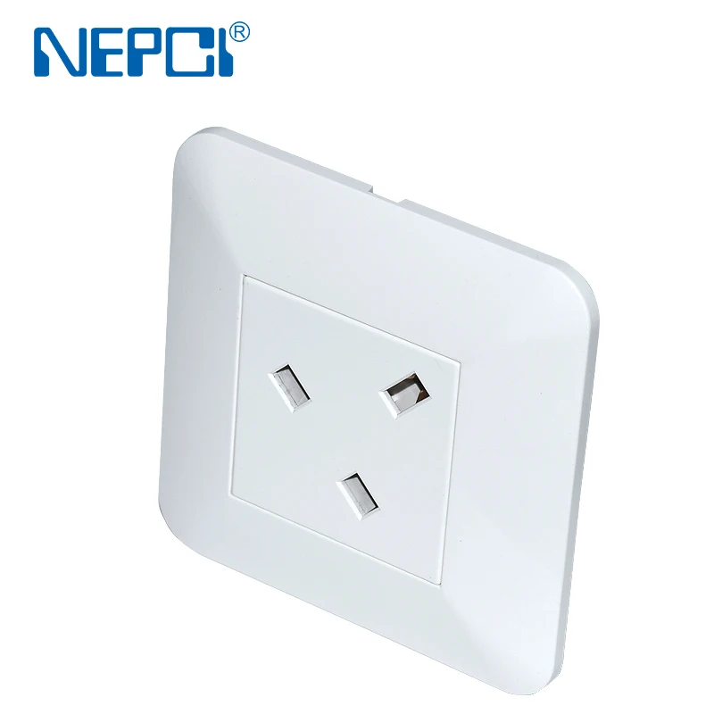 1-Gang Recessed Low Voltage Cable Wall Plate 2 Gang Protruding Cable ...