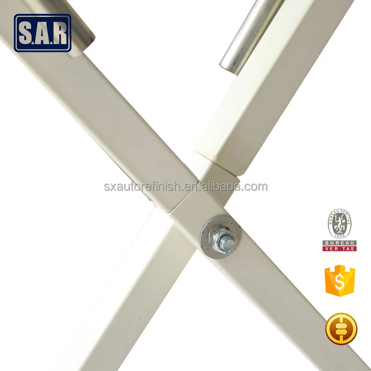 Light Duty Folding Adjustable Bumper Paint Stand For Car Preparation ...