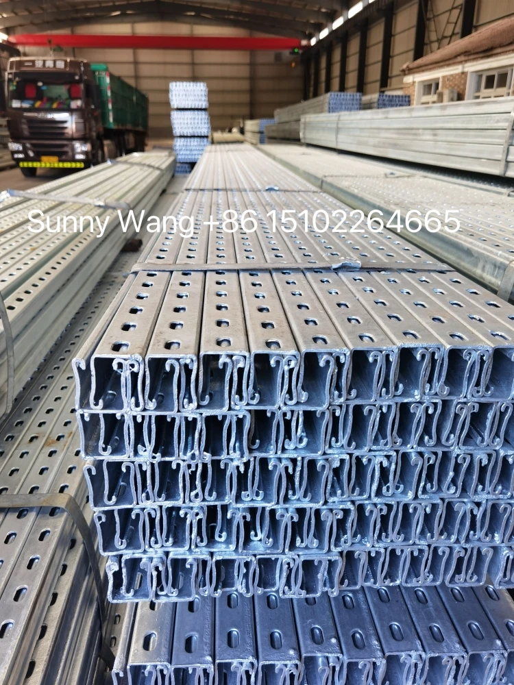 Best Price of Unistrut 41 X 41mm Galvanised Steel Profiles