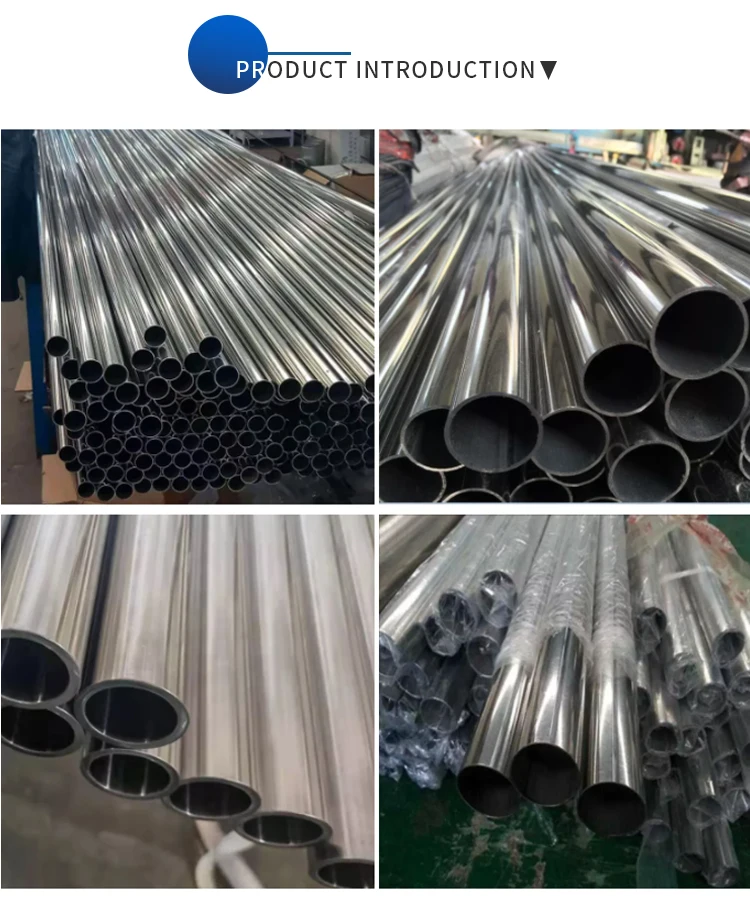 Stainless Steel Pipe Astm A270 A554 Ss304 316l 316 310s 440 1.4301 321 904l 201 Ss Tube Round ...