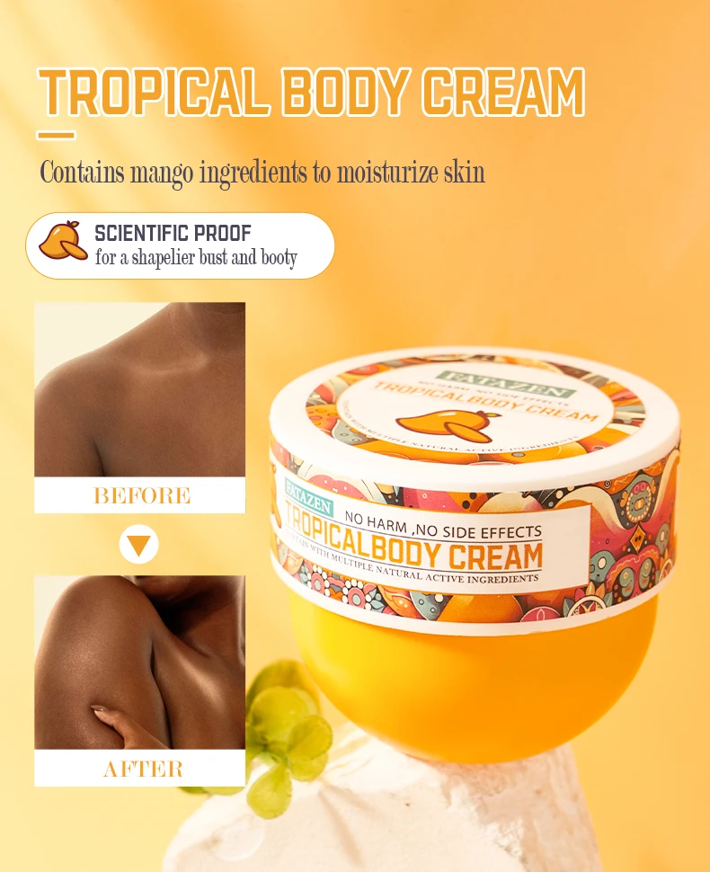 Private Label Herbal Natural Plants Body Cream Body Butter Moisturizer ...