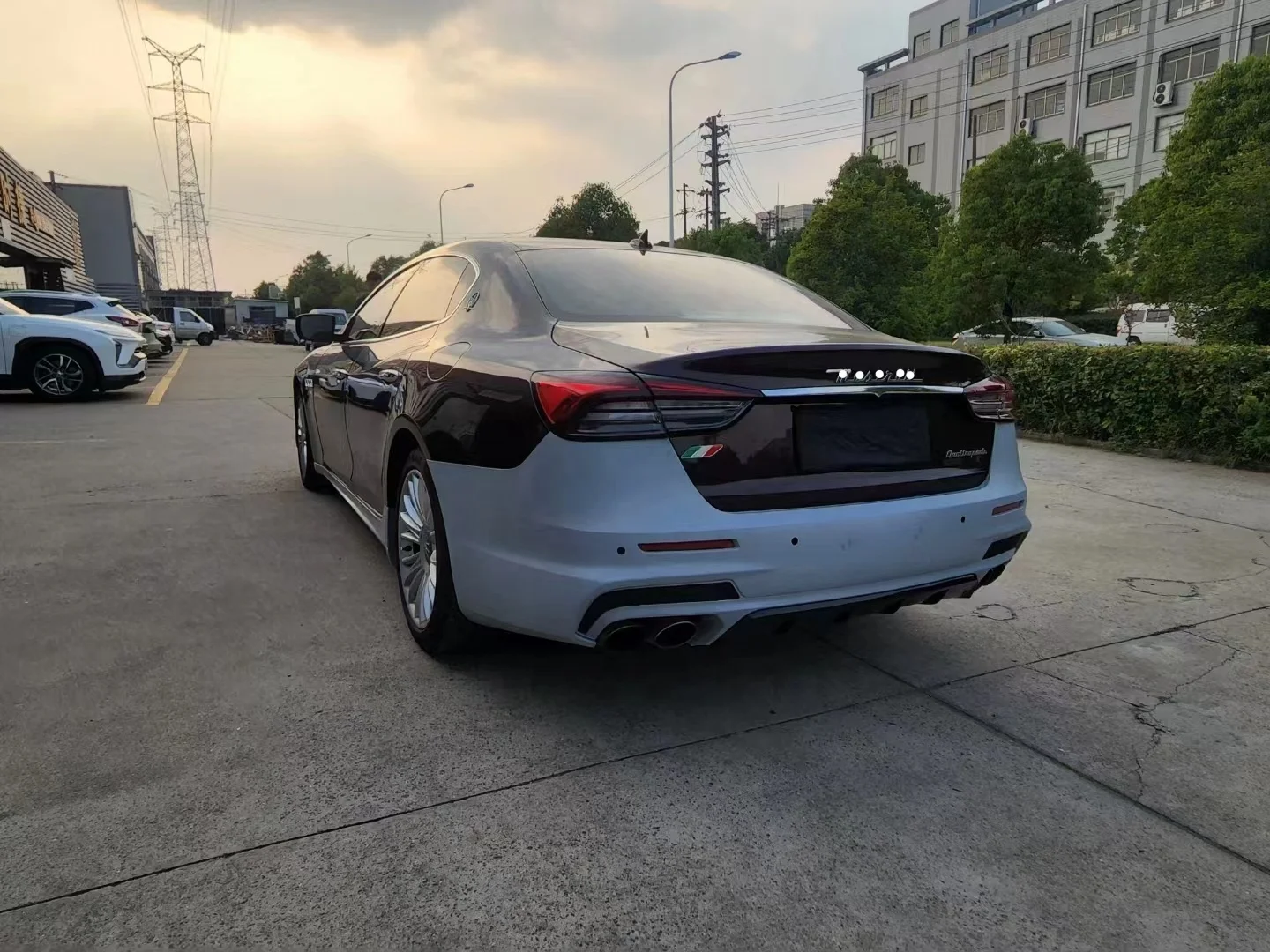 Maserati Quattroporte Trofeo Performance Body Kit LED Lights