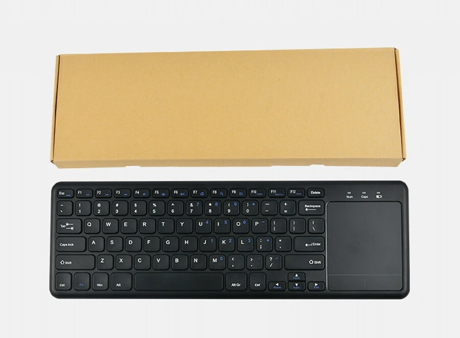 Wireless Backlit Keyboard with Touchpad Mouse Combo - 2.4GHz Wireless ...