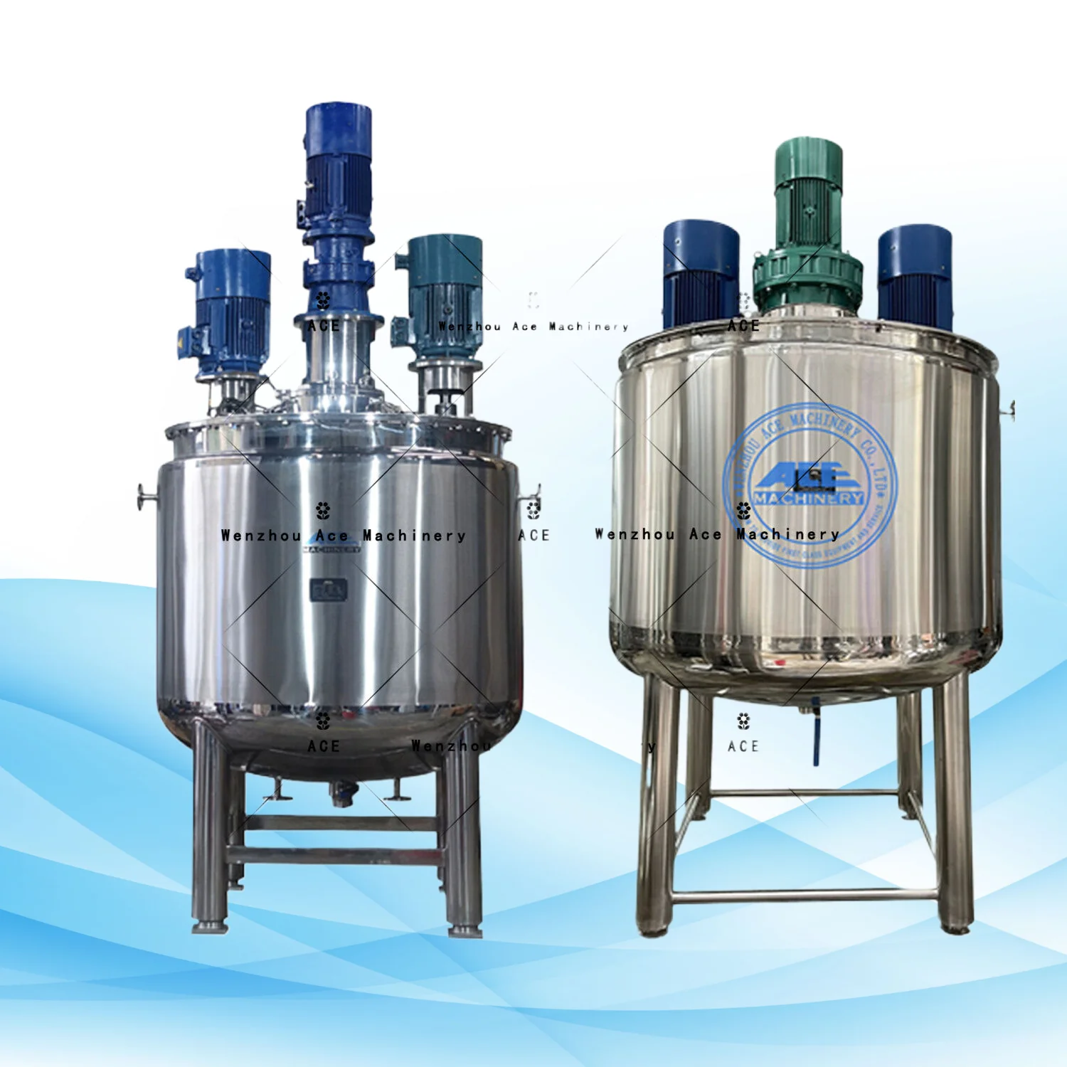 1000L High Shear Dispersing White Tooth Paste Mixing/Making Machine ...