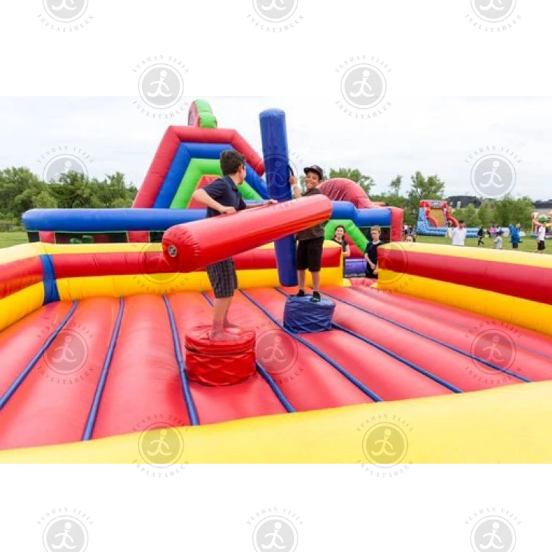 Gladiator Joust Inflatable Play Center for Sports Game Inflatable ...