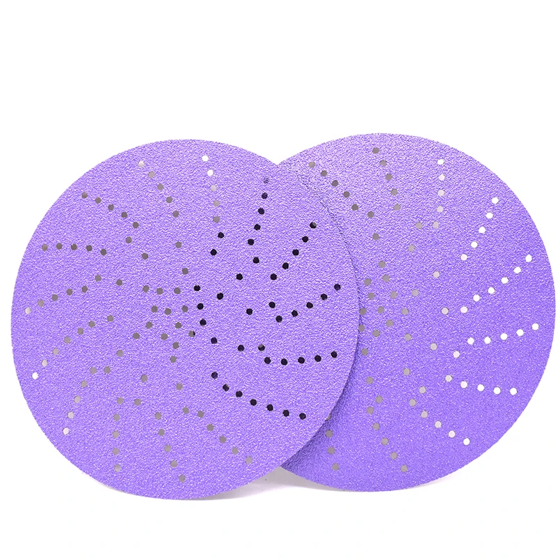150mm Automotive Sanding Disc Multi-holes 6 Inch Hook Loop Sanding ...