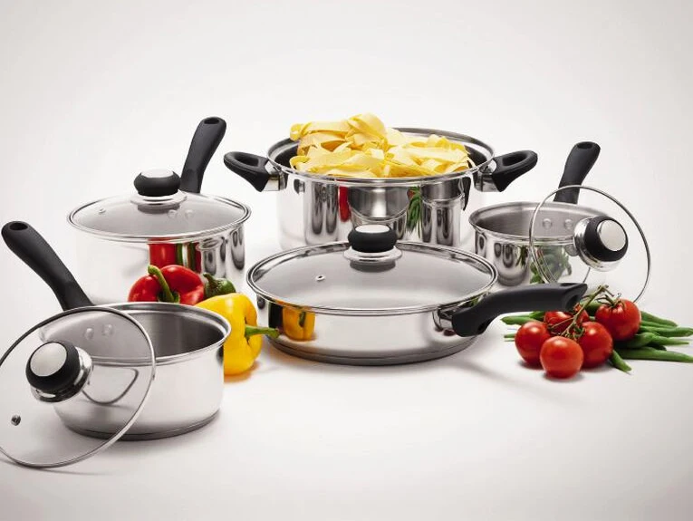 7pcs T304 Surgical Stainless Steel Cooking Pot Set Cookware - Buy ...