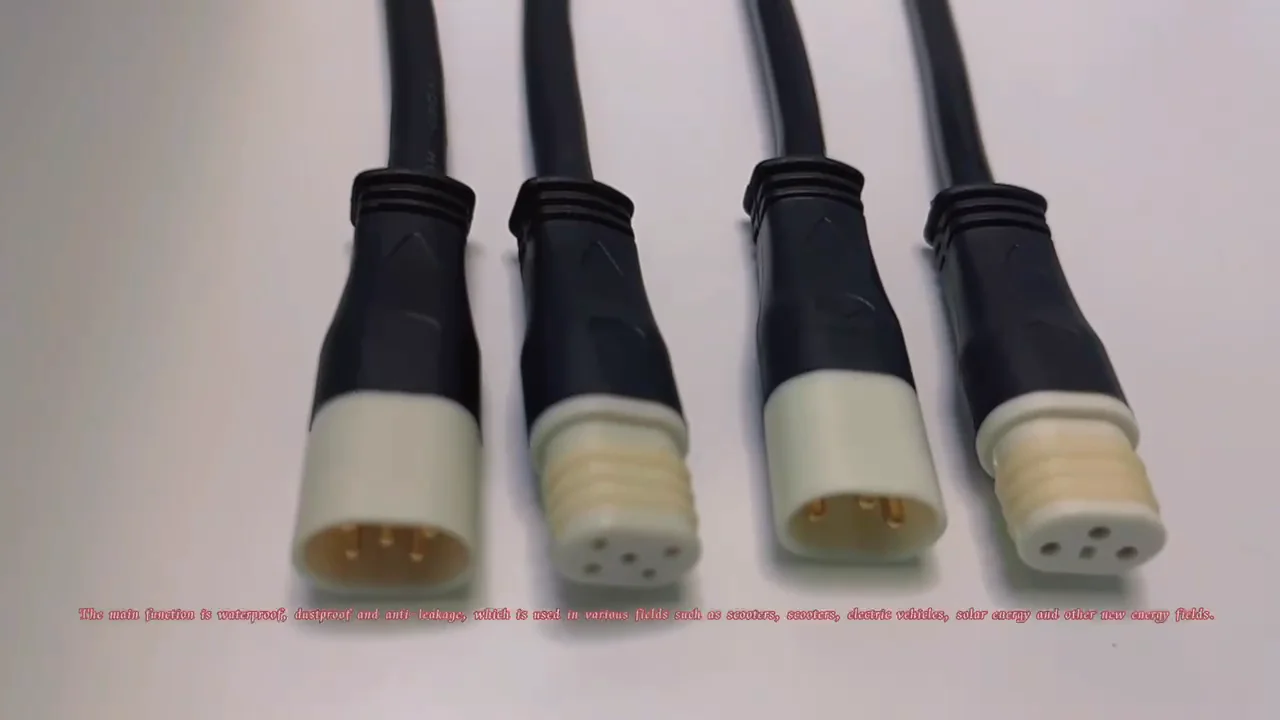 Waterproof Led Bar Flex Pin Connector Ip67 M12 Led Rgbw 5 Pin Rope ...