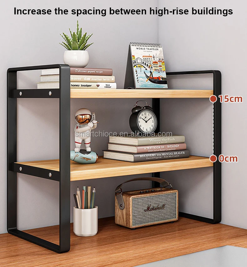 54cm Height Standing Type Student Desk with Desktop Storage Three Layer ...