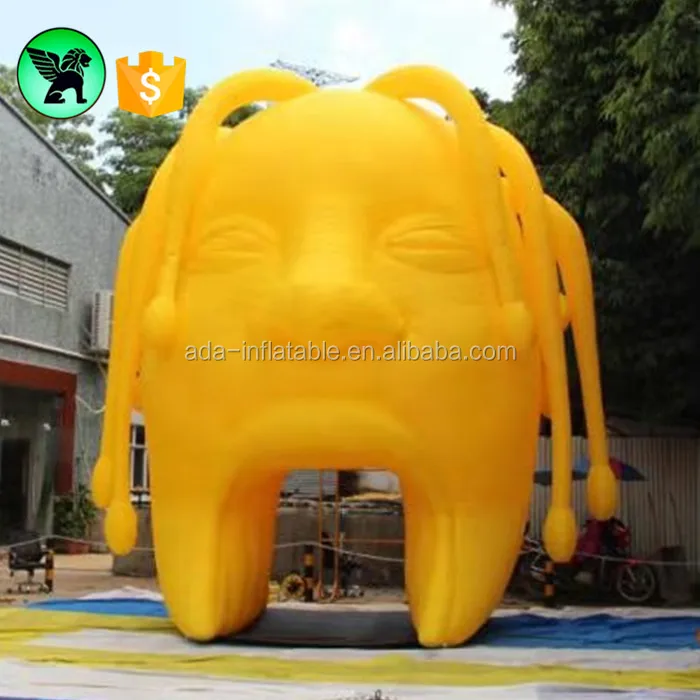 Giant Golden Inflatable Statue - Customized Sphinx Tunnel