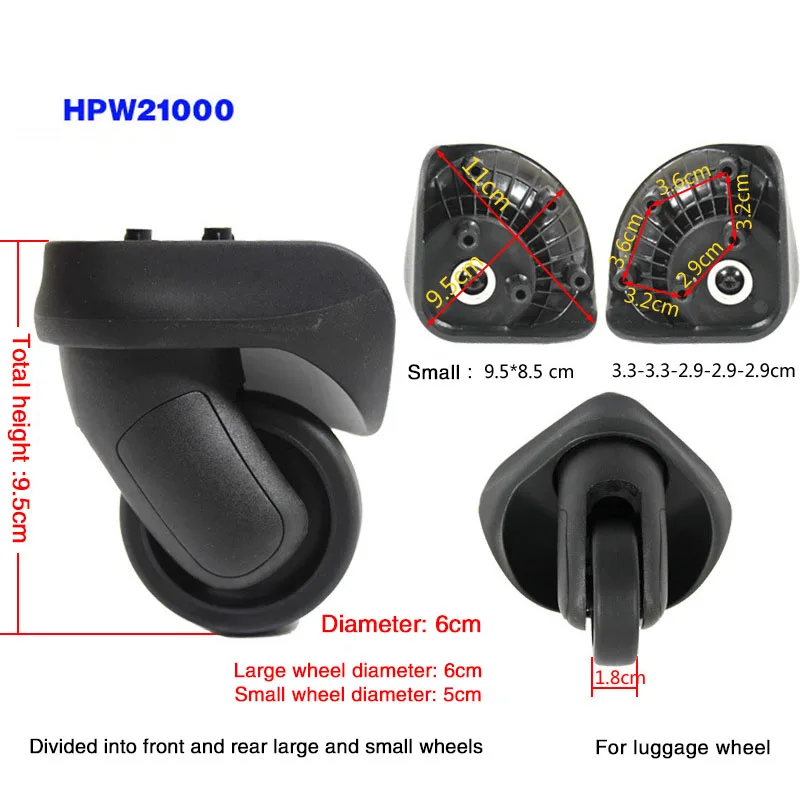 Samsonite Tire Replacement - Durable 360 Spinner Wheels