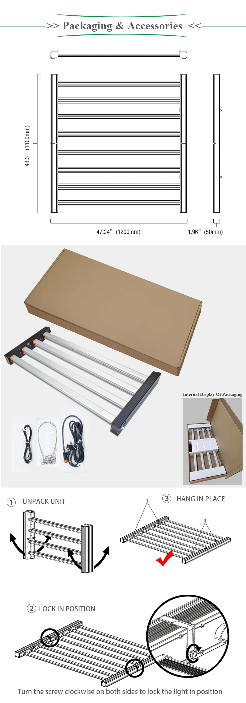 Samsung LM301B 800w Spider LED Bar - Full Spectrum Grow Light