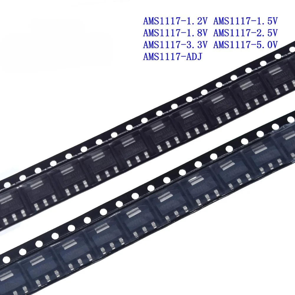 AMS1117 Series AMS1117-3.3V AMS1117-ADJ AMS1117-1.8V AMS1117-1.2V ...