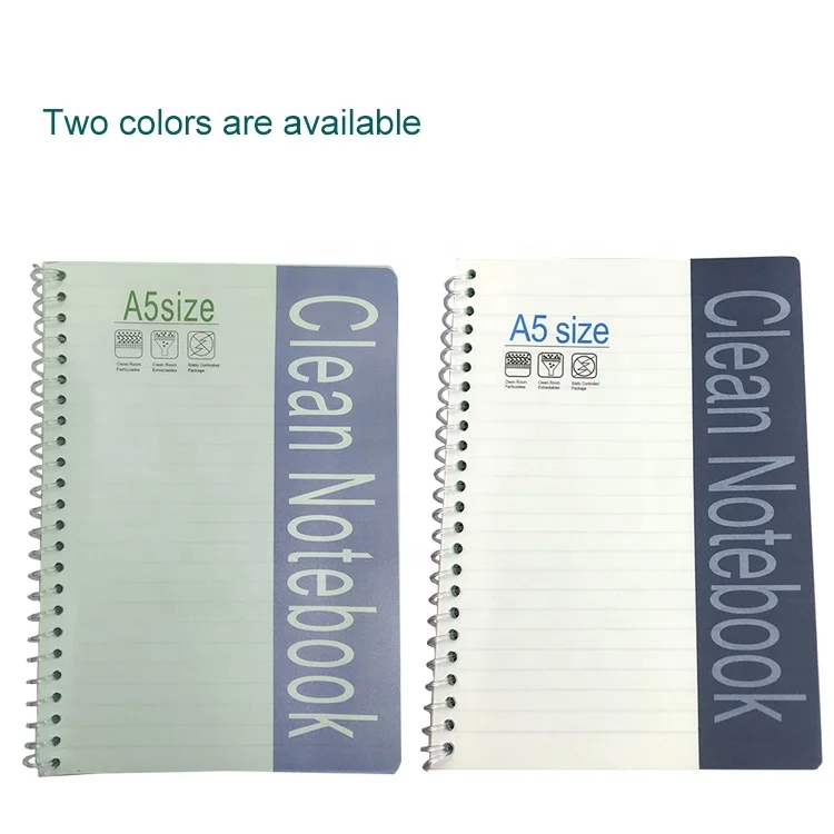 Industrial Use Lint Free Clean Room Eco Friendly Spiral Custom Printed ...