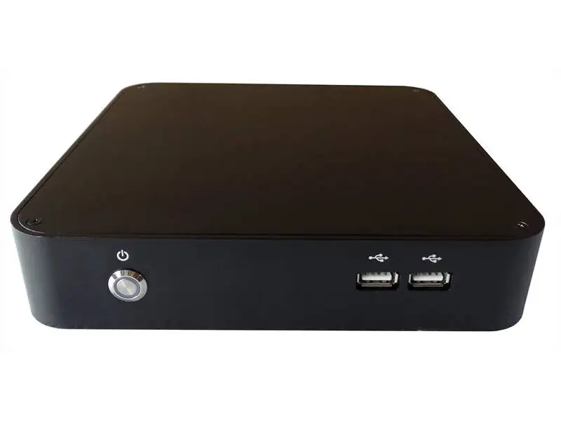 All-aluminium Embedded Industrial Controller Mini PC QM77