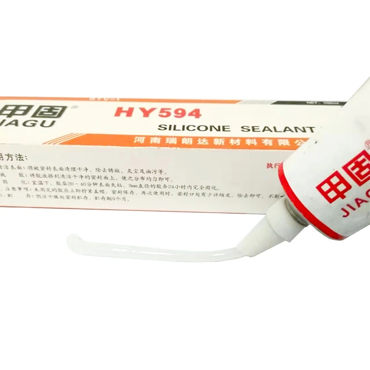 Hy594 Weatherproof Rtv Electronic Adhesive Transparent Silicone Sealant ...