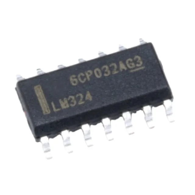 LM324 Orignal SOIC-14 Operational Amplifiers IC Chips LM324DT LM324DR2G ...