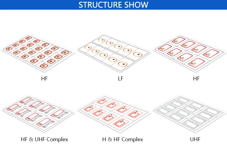 RFID Inlay Prelam Manufacturer Plus EV2 Inlay