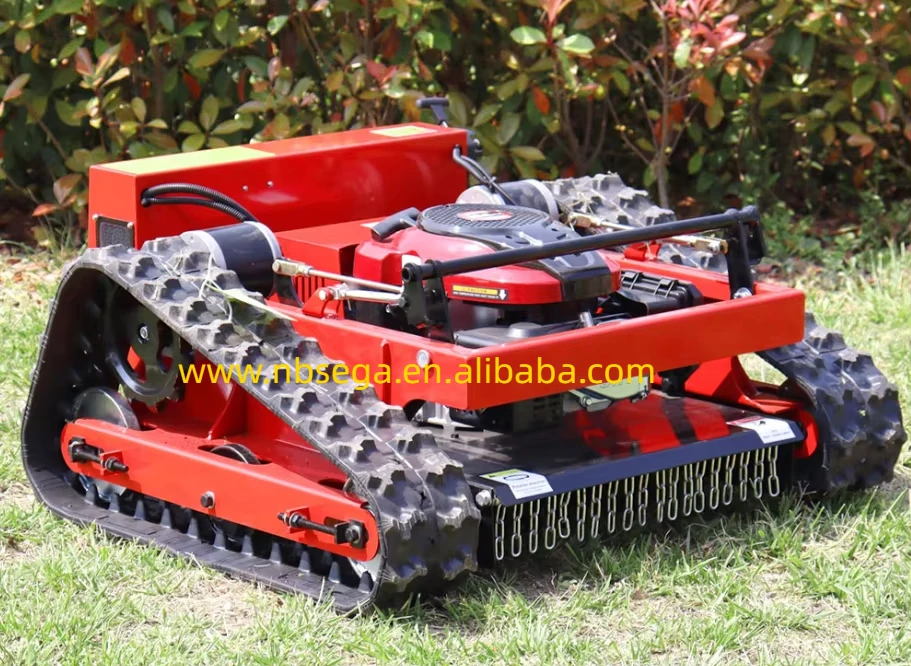 Tracked Remote-controlled Lawn Mower| Alibaba.com