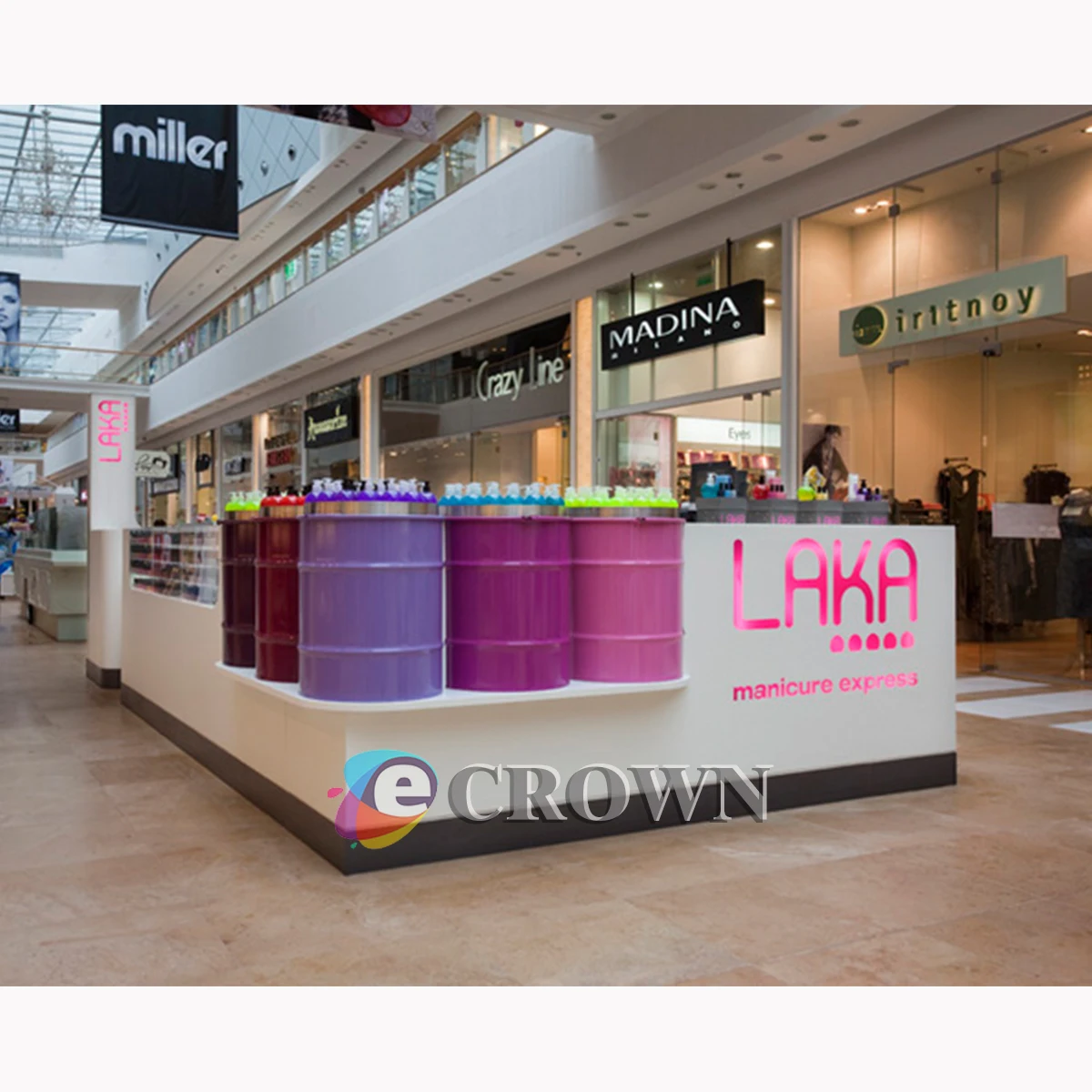 Kiosk Design Display Manicure Shop Design Shop Design Kiosk Decoration ...