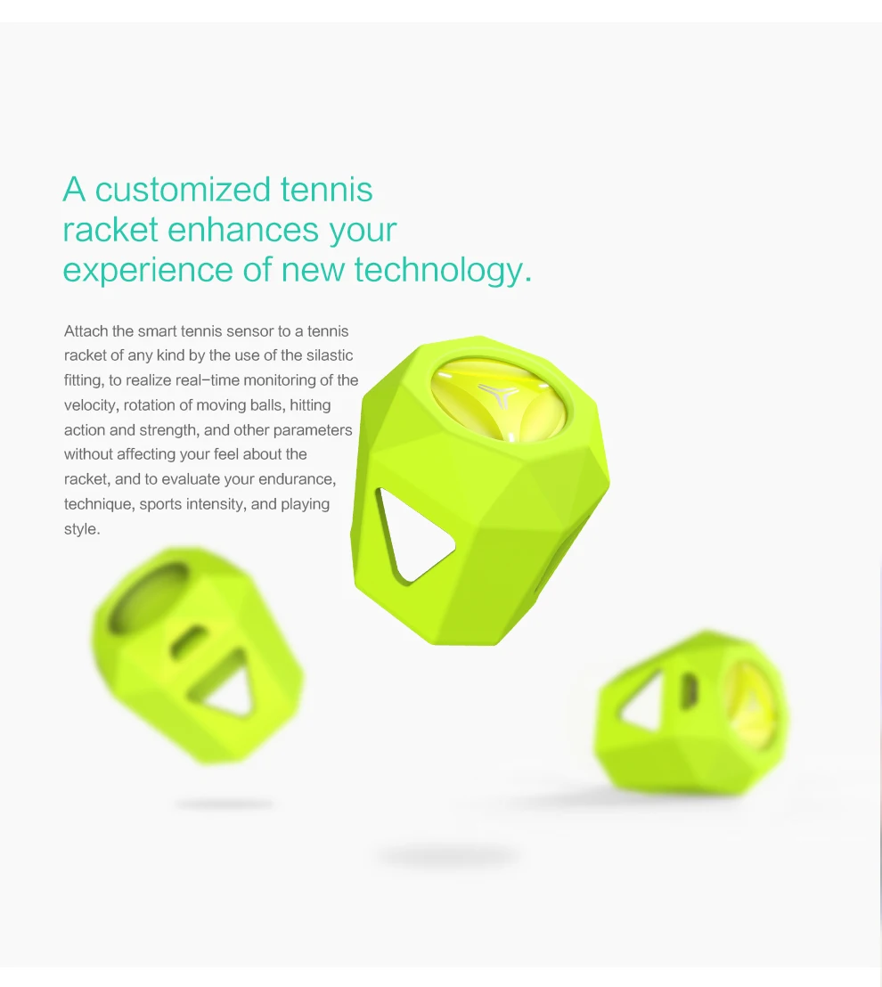 Smart Tennis Sensor - Track Your Motion & Improve Game