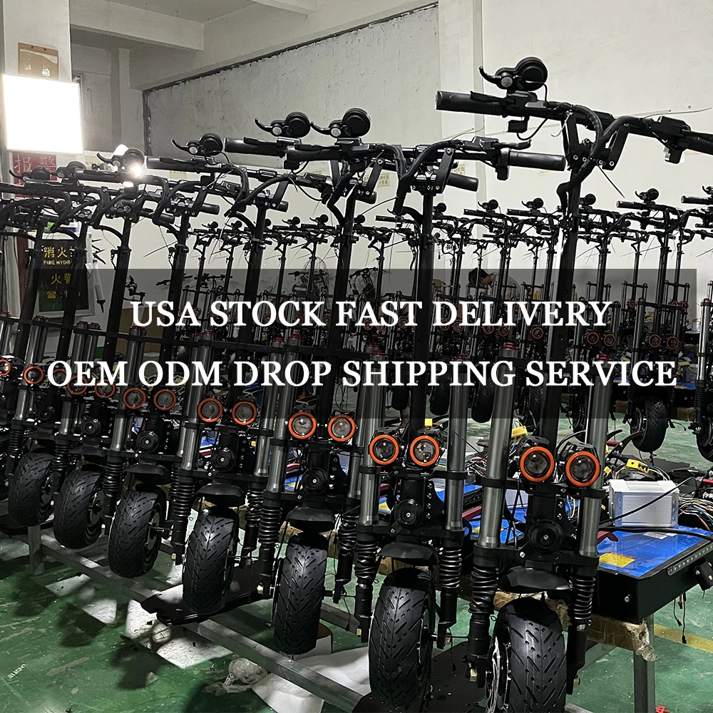 60V 5600W Dual Drive Electric Adult Scooter & Foldable E-Scooter
