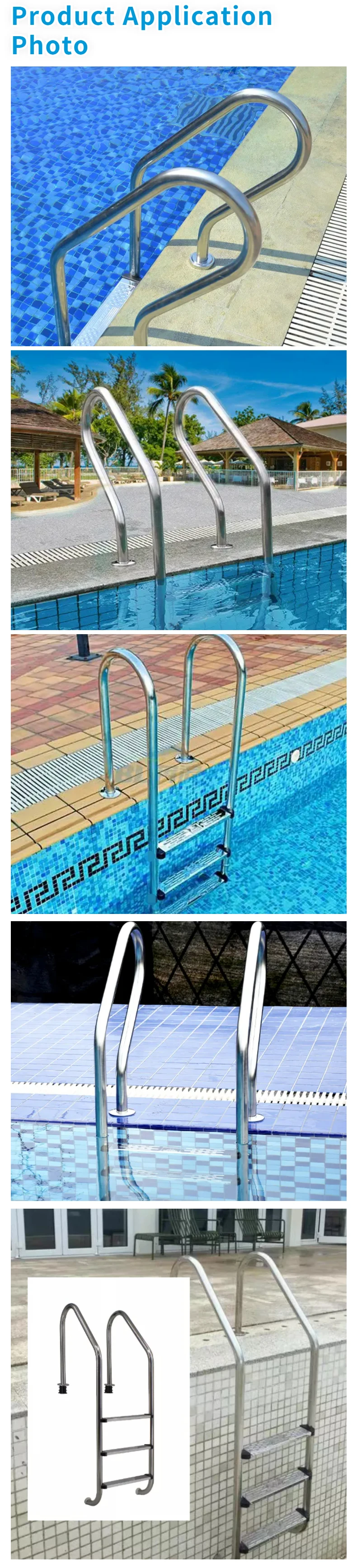 Underwater Ladder Stairs Swimming Pool Escalator - Durable