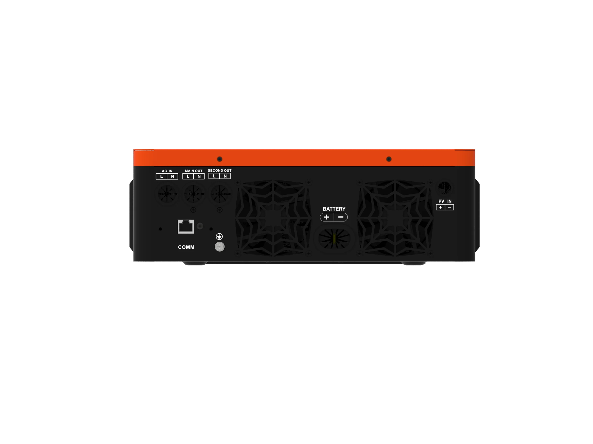 Powmr Off Grid Hybrid Solar Inverter 6.2kw 4.2kw Built-in 120a Mppt ...