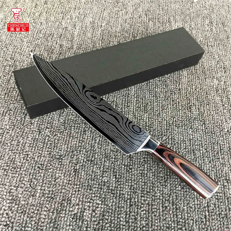 Chenchuji 6 Pcs Set Macarons Colorful Wheat Straw Kitchen Knife Set Non ...