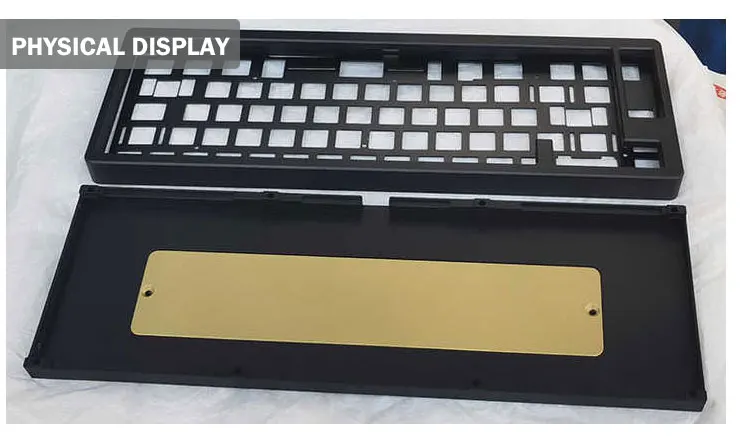 Aluminum Custom Machined Keyboard Case Anodized Pvd Cnc Machining ...