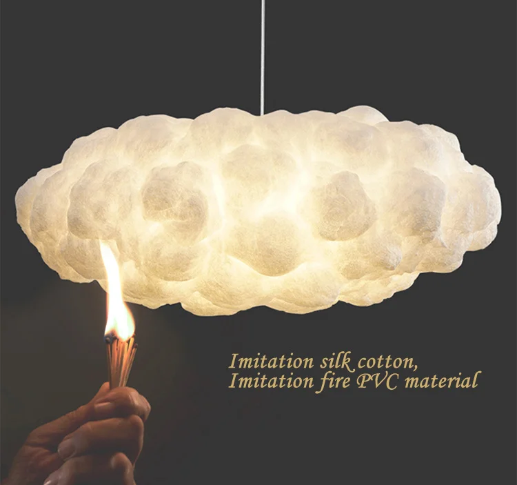Creative Decorative White Floating Clouds LED Lights