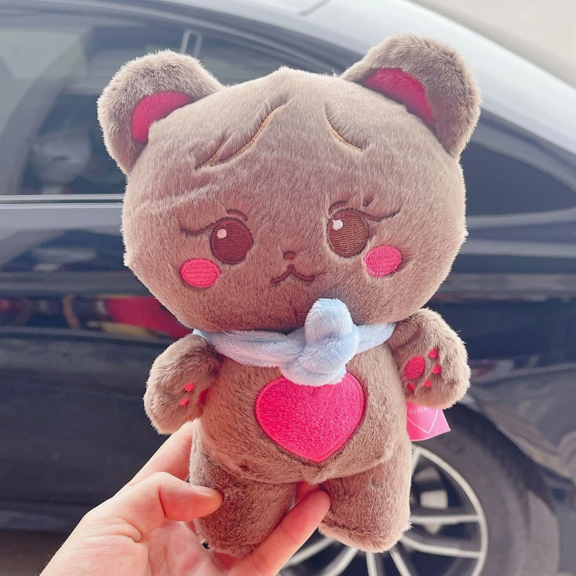 25cm KPOP Born Pink Character Plush Dolls - Jennie, Lisa, Rose, Jisoo