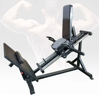 New Design Gym Equipment 2 In 1 Plate Loaded Linear Hack Squat Machine ...
