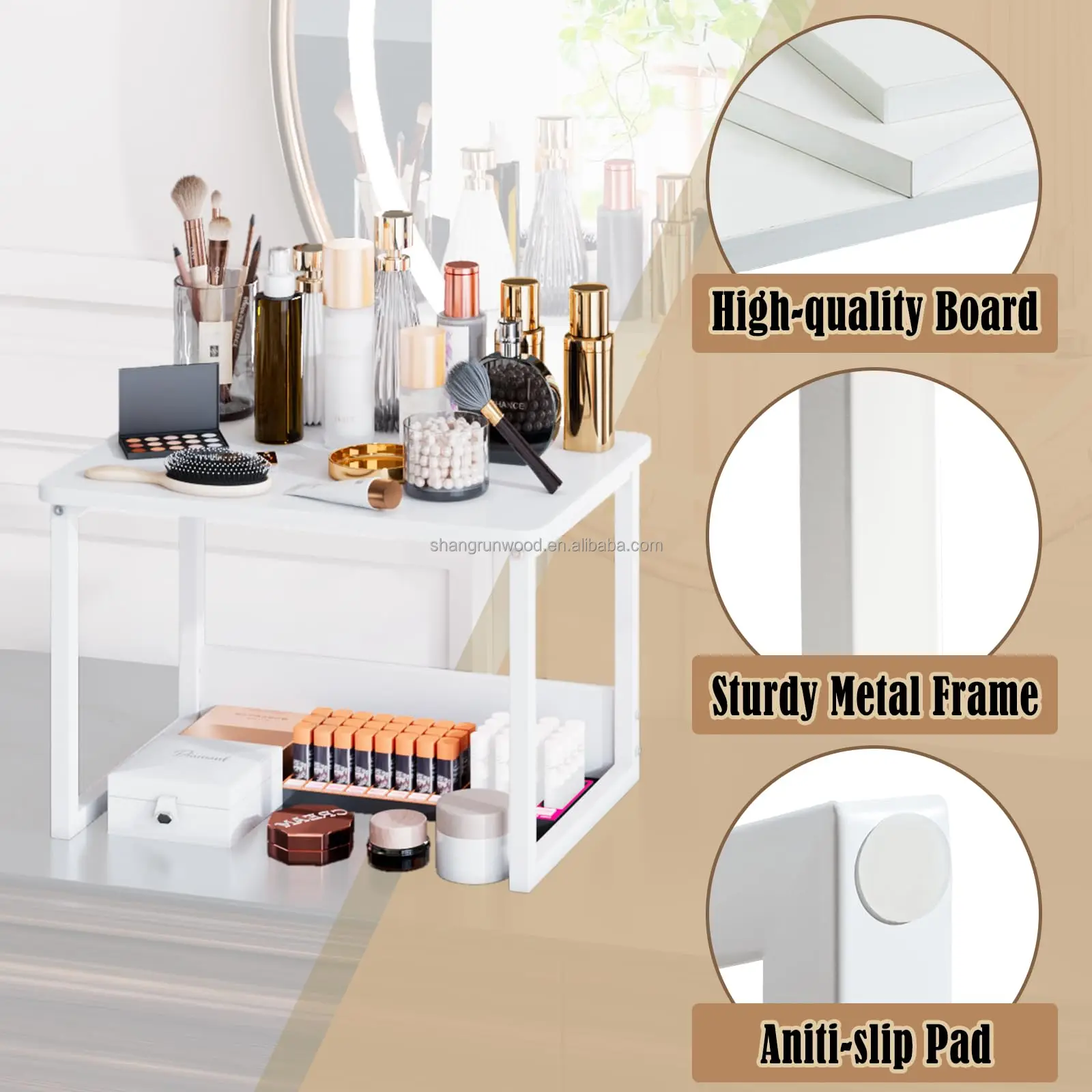 Large Spice Racks Counter Shelf Microwave Oven Rack Dish Drying And ...