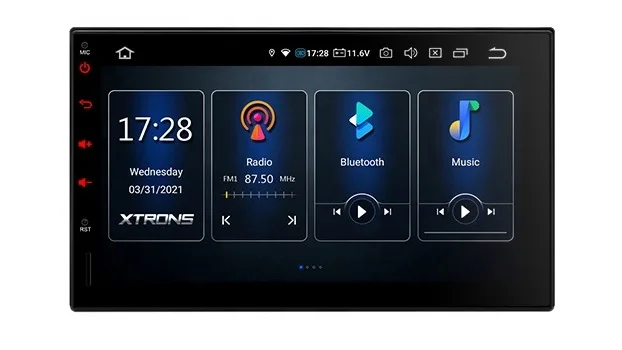 Xtrons 7 Inch Touch Screen Universal Double Din Android Car Stereo ...