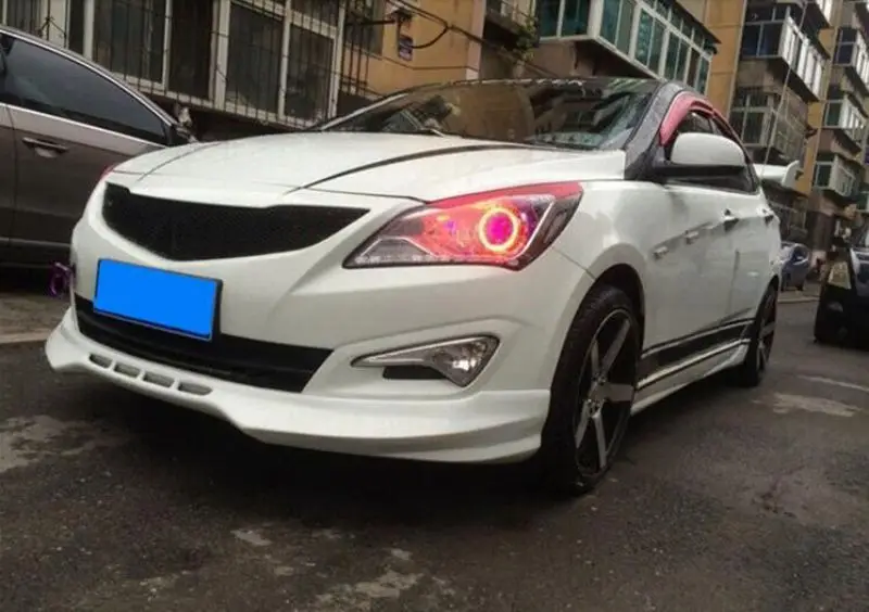 Wide Body Kit for Hyundai Verna 2014 - Upgrade Facelift