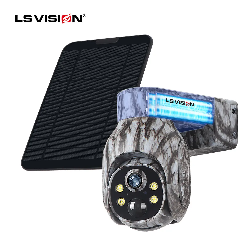 LS VISION Ubox Camouflage hiding Hunting Night Vision SIM Card Solar ...