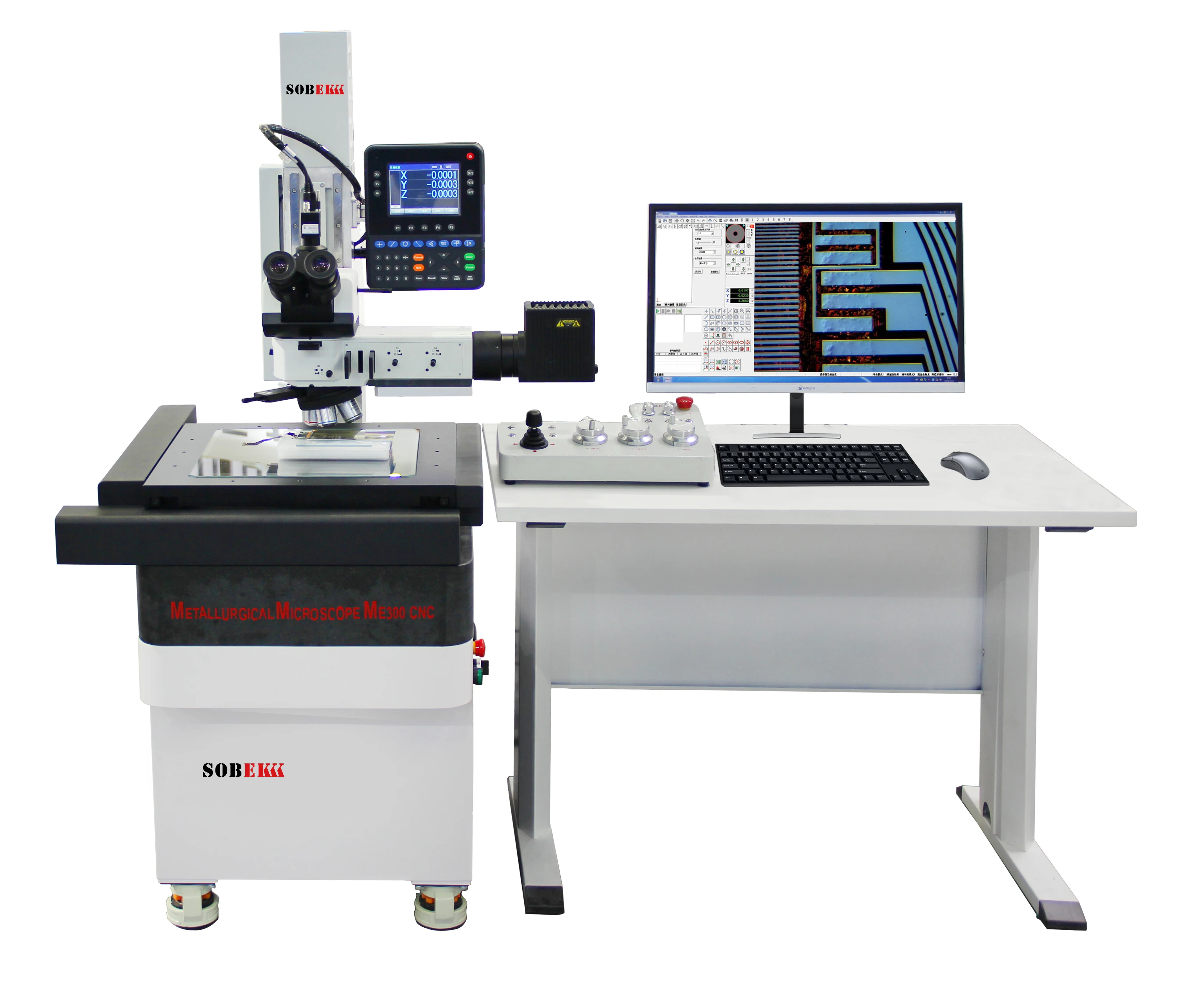 CNC Automatic Trinocular Tool Metallographic Microscope