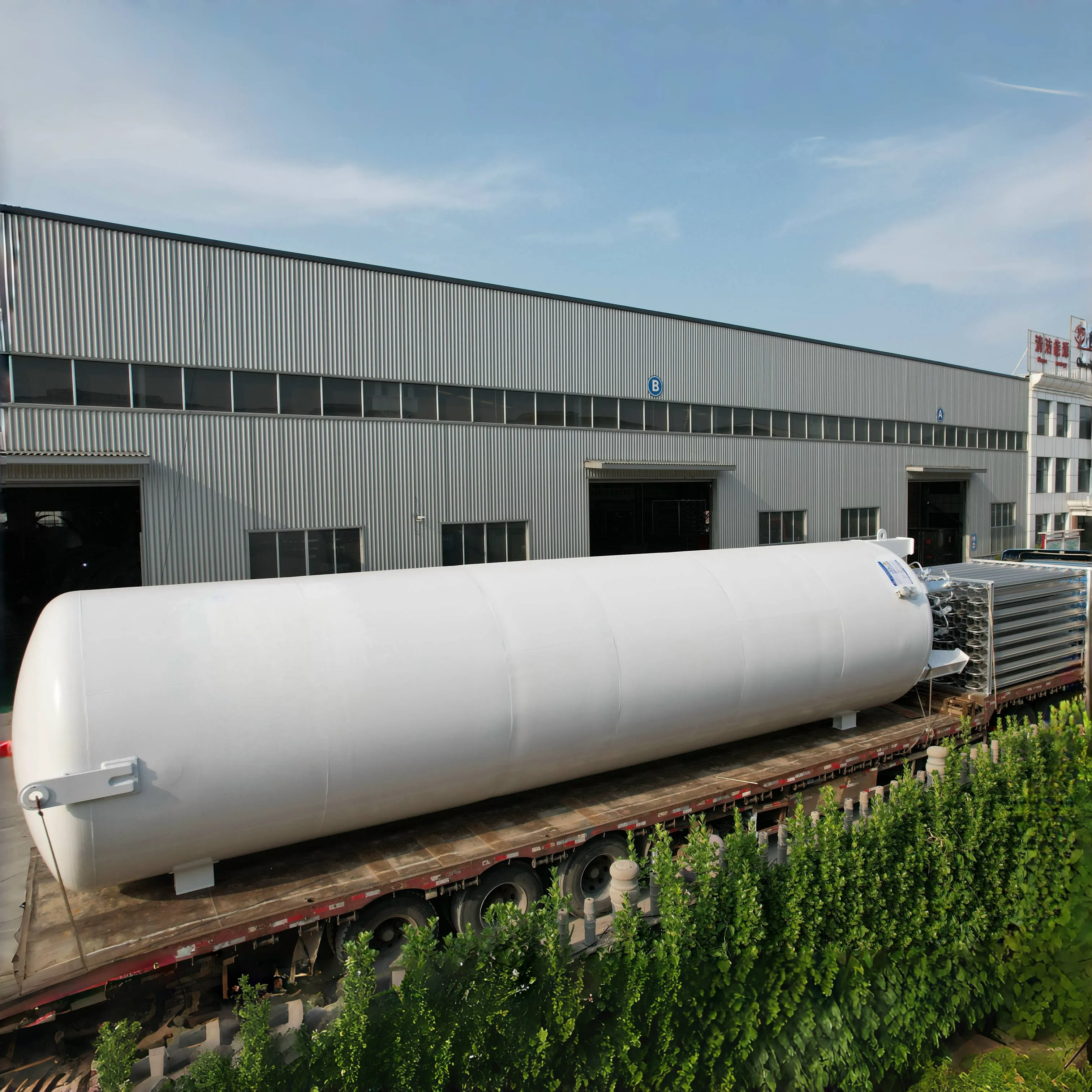 Alibaba.com: Horizontal Vacuum LNG Tank Cryogenic Storage Container for Liquid N2/O2/AR ...