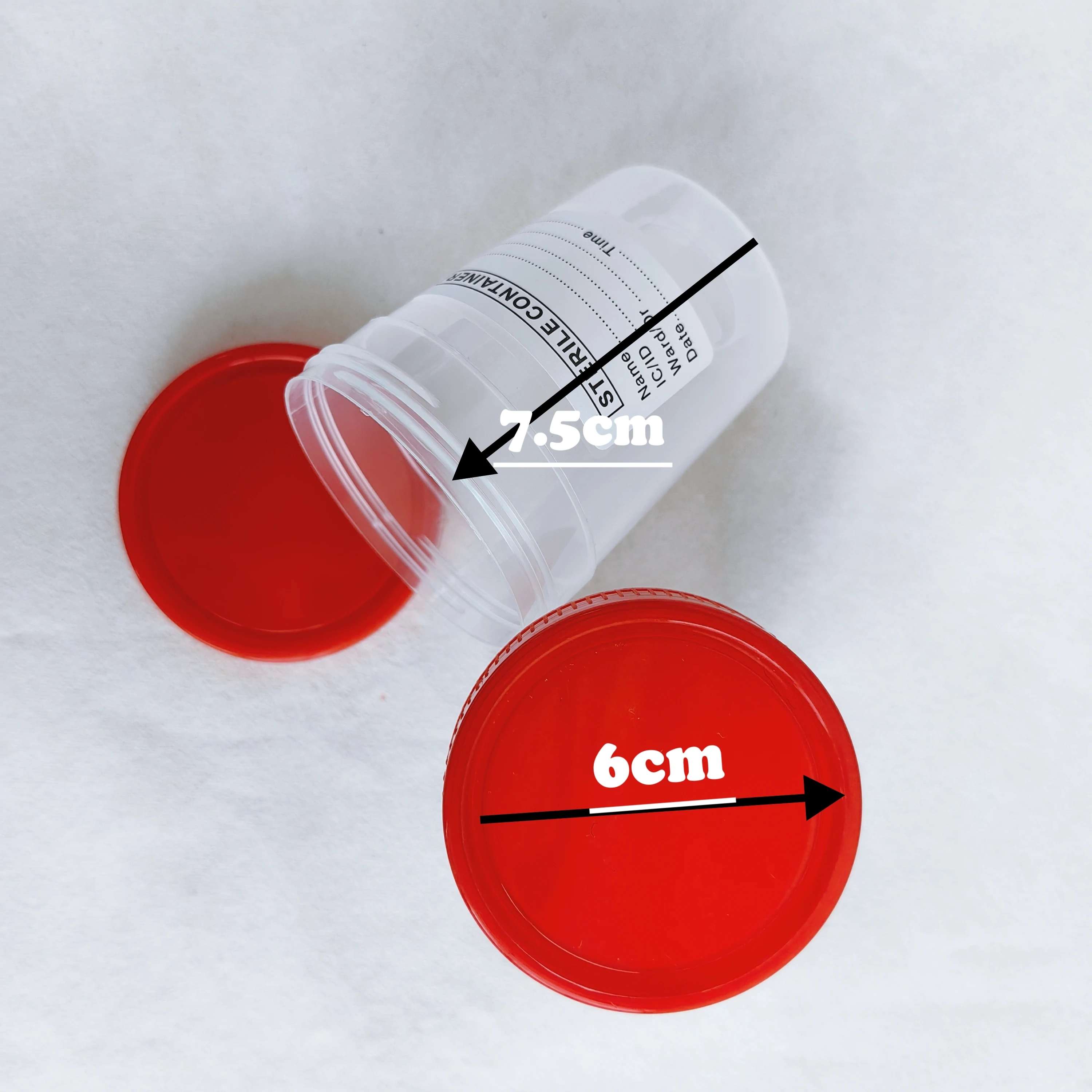 Wholesale Varieties of Sizes Disposable Sterile 60ml Label Sample Urine ...