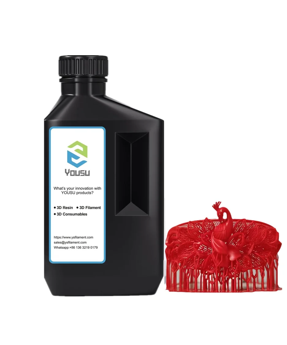 YOUSU 8k Red Wax Castable Resin Jewelry High Wax 3d Printer Resin for ...