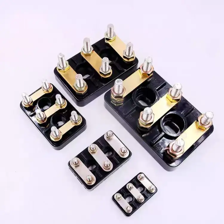 6 Bolts Electric Motor Terminal Connection Board with Brass Screw ...